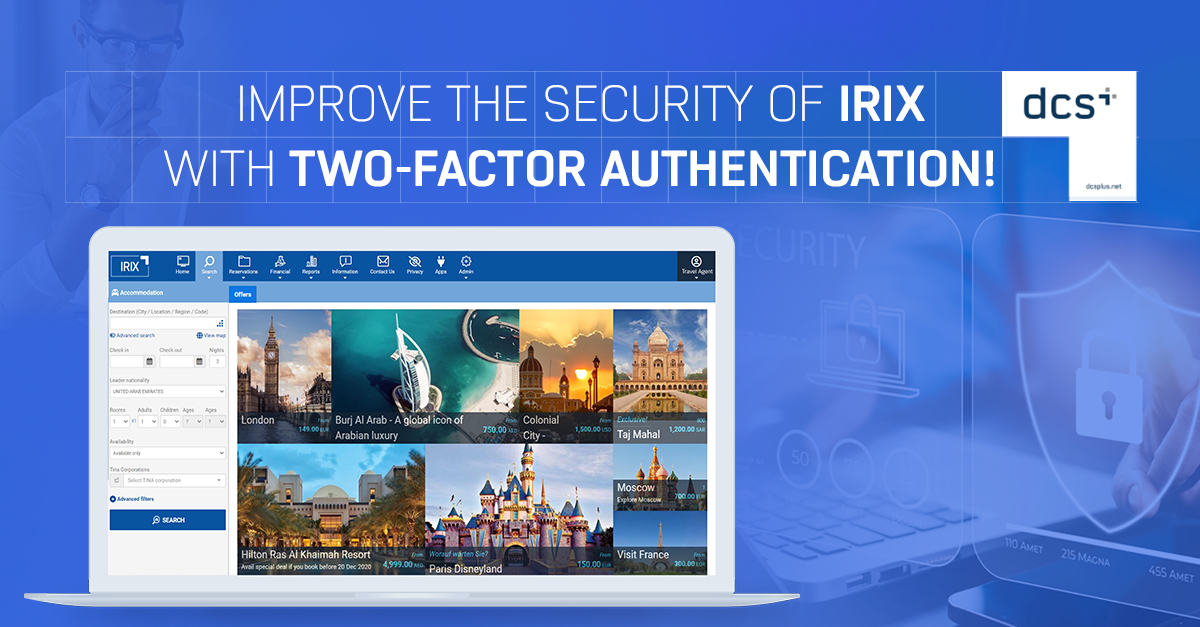 dcs plus | 2FA - Two Factor Authentication in IRIX